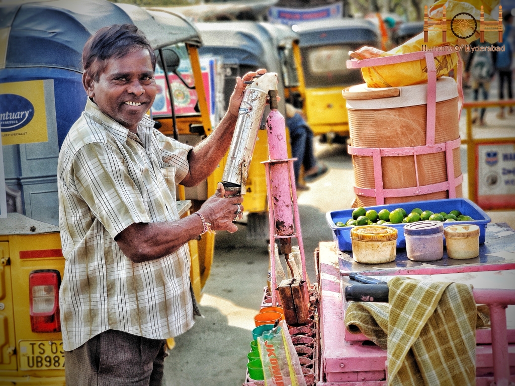 India’s own street drink! – Humans Of Hyderabad