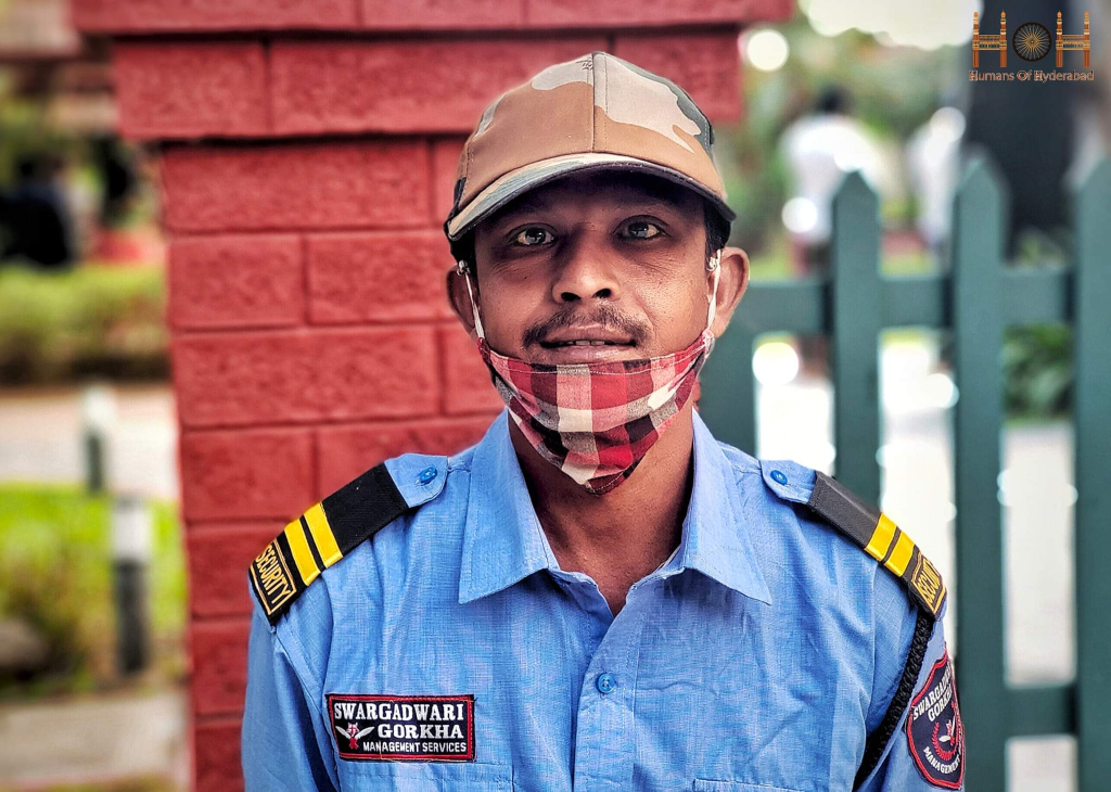 Guarding with responsibility – Humans Of Hyderabad