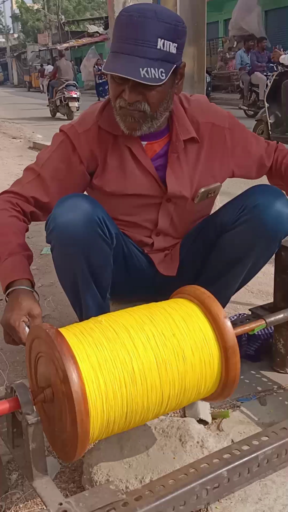 Hyderabad’s Timeless Craft: Manja Making during Sankranti – Humans Of ...